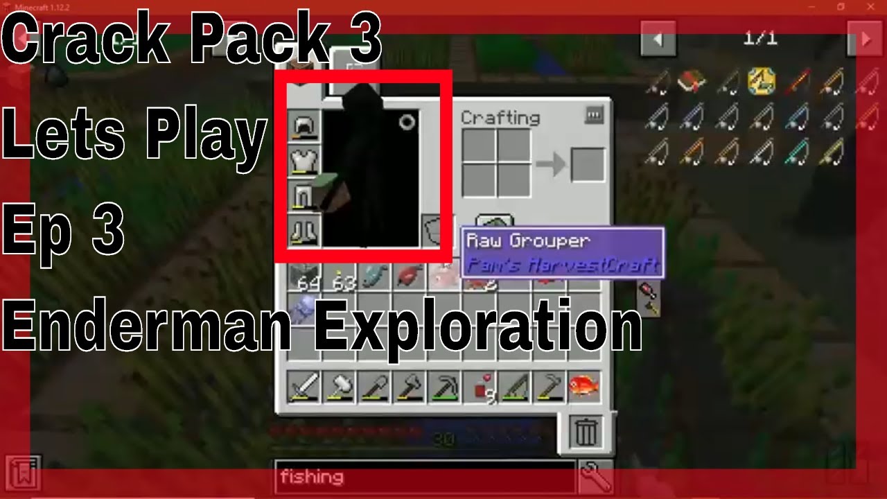 ||Modded Minecraft|| Crack Pack 3|| ep 3 Exploring Enderman Style ...