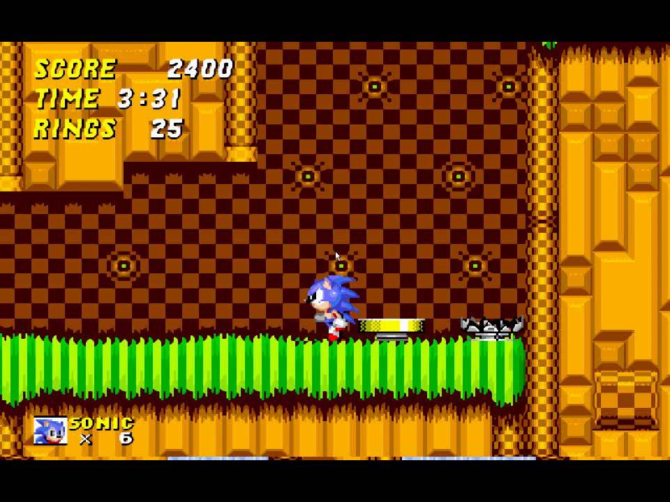 Sonic 2 Alpha pushing animation glitch - YouTube