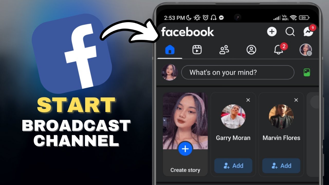 How to Start a Broadcast Channel on Facebook in SECONDS! - YouTube