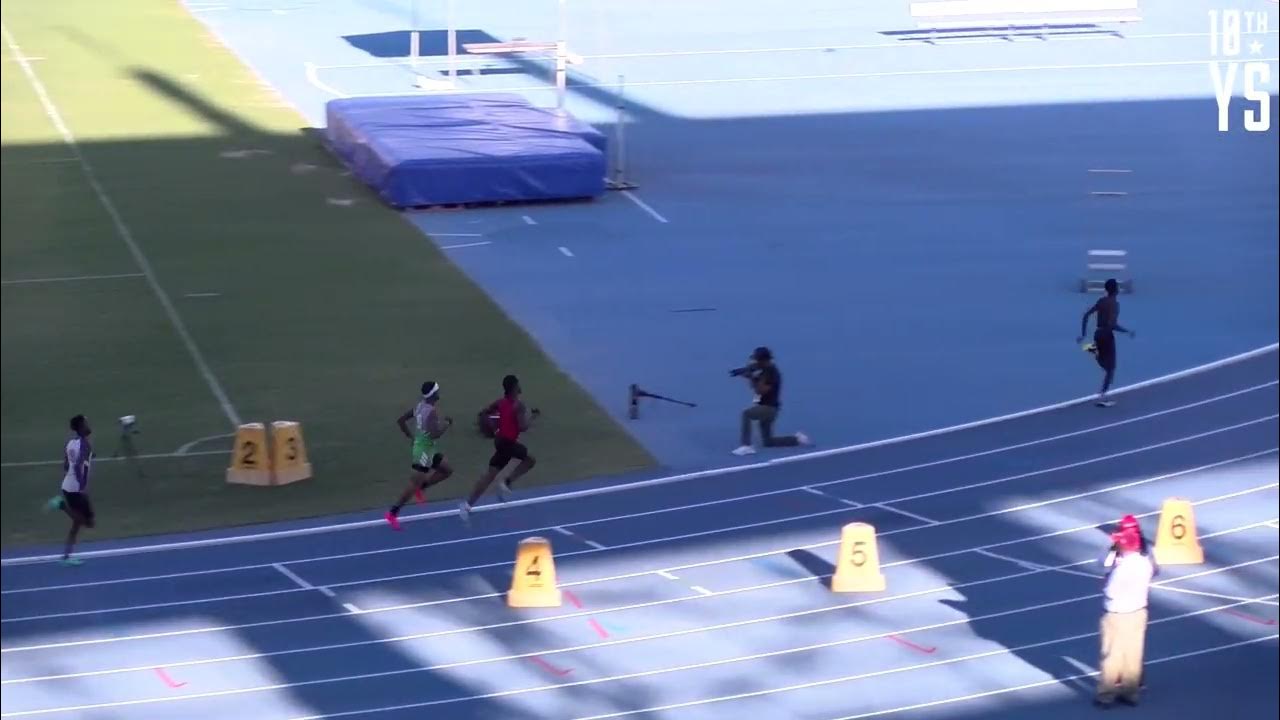 Bahamas U17 800M Boys Finals Carifta Trials and National High School Championships - YouTube