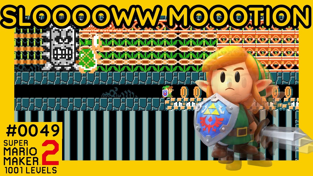 Mario in Slow Motion! | Super Mario Maker 2 | 1001 Levels #0049 - YouTube