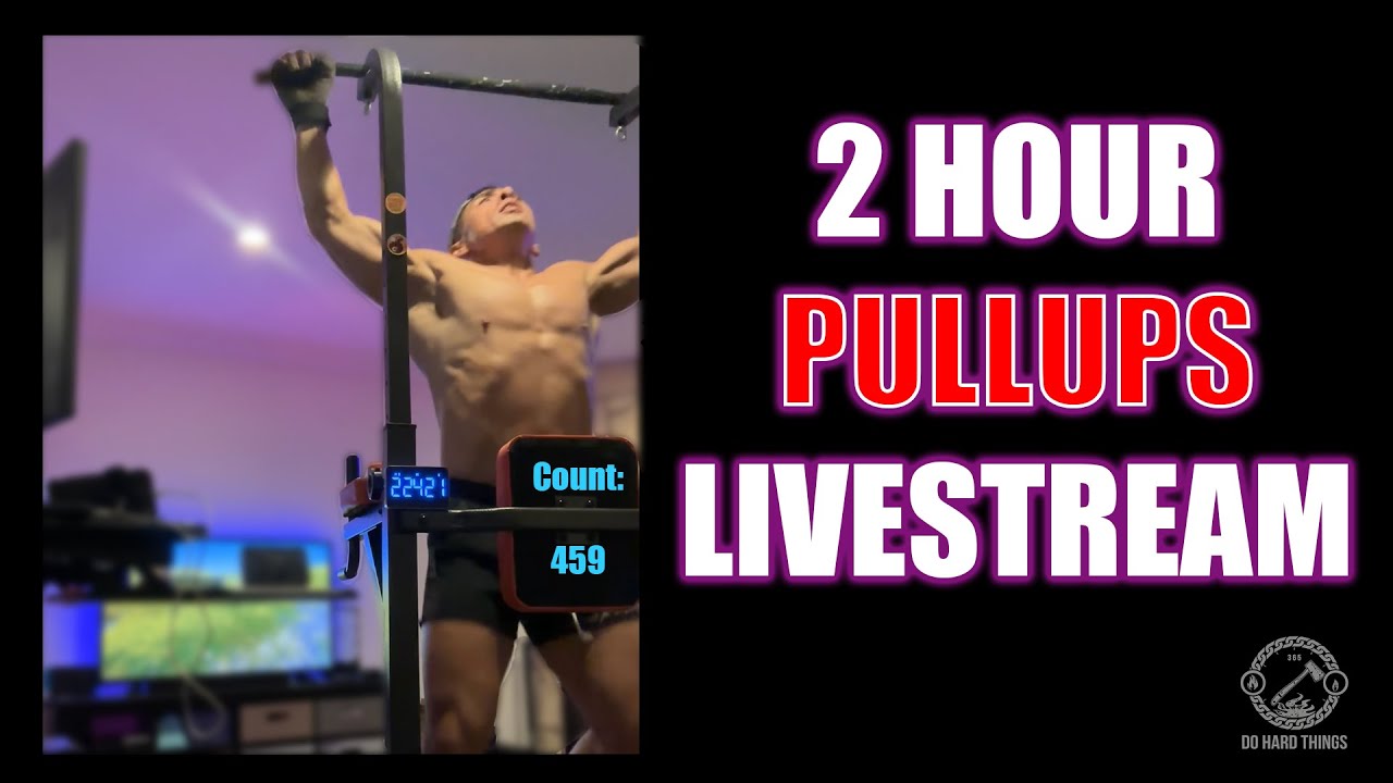 2 HOUR Pull-ups + GROUP pushups - YouTube