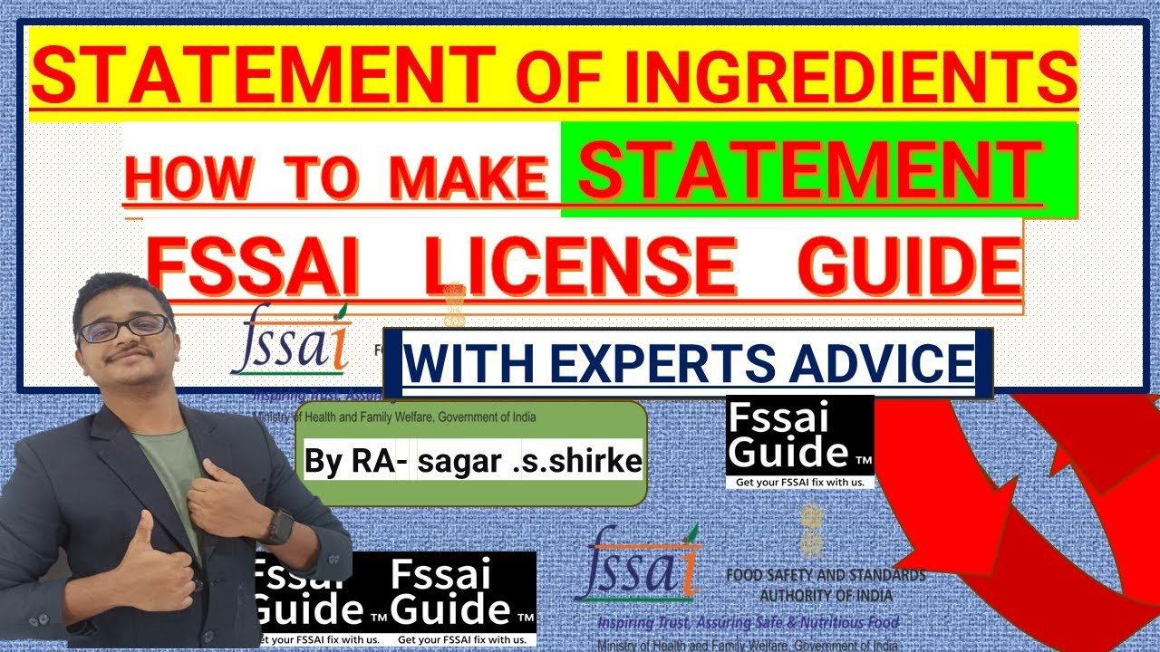 "Master Statements of Ingredient for Health Supplements ...