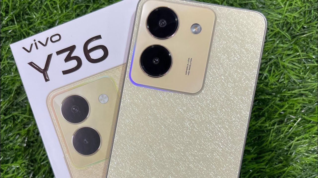 VIVO Y36 gold Unboxing #rgmobile - YouTube