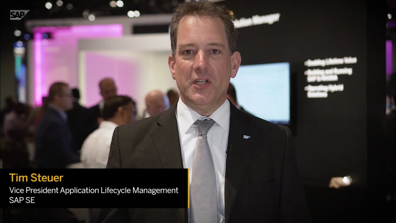 Get the Latest Information on SAP Solution Manager from SAPPHIRE NOW ...
