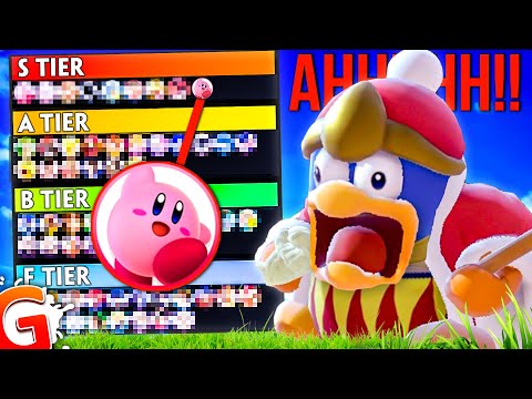 Smash Bros Ultimate Tier List.. But it's Based on KO SCREAMS!