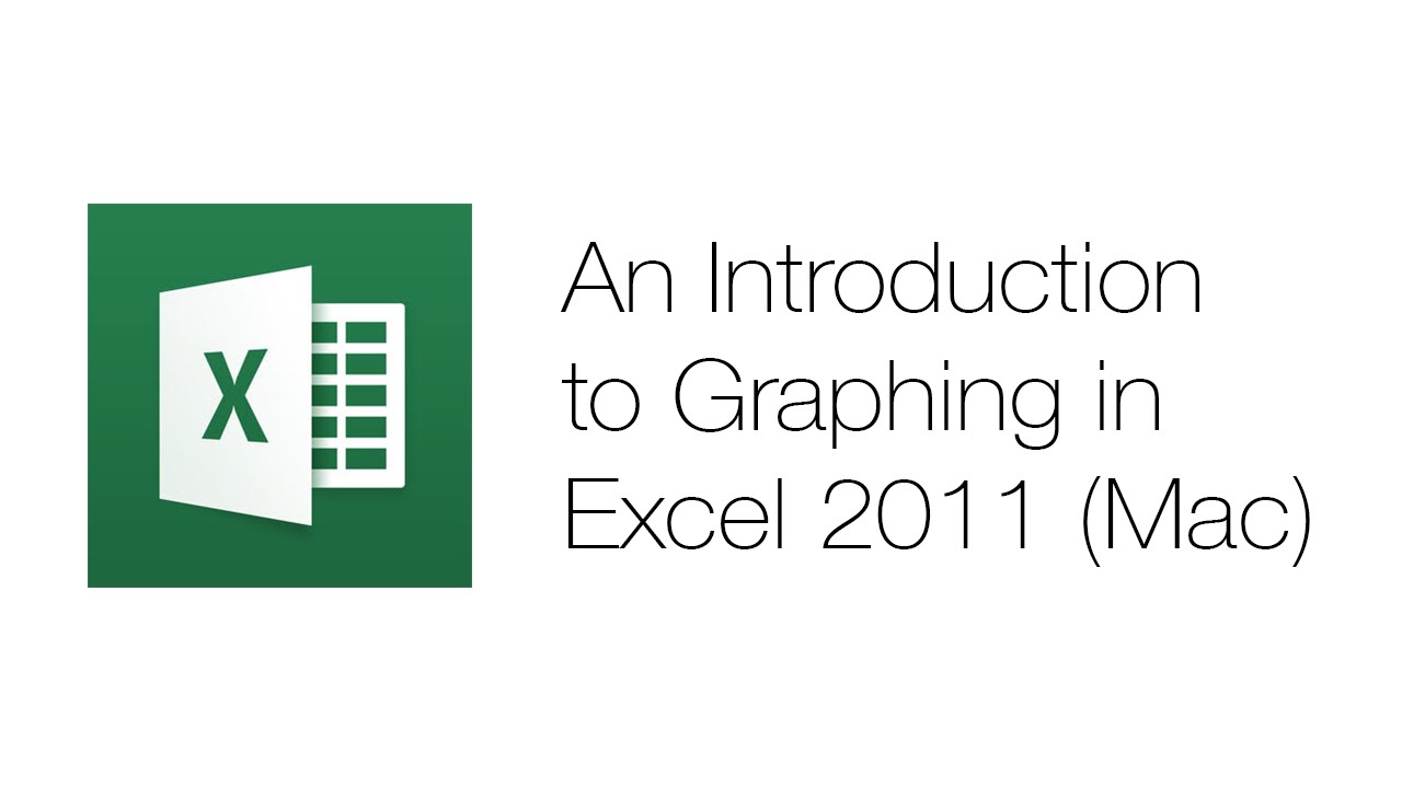 Office Tutorials An Introduction To Graphing Microsoft Excel 2011