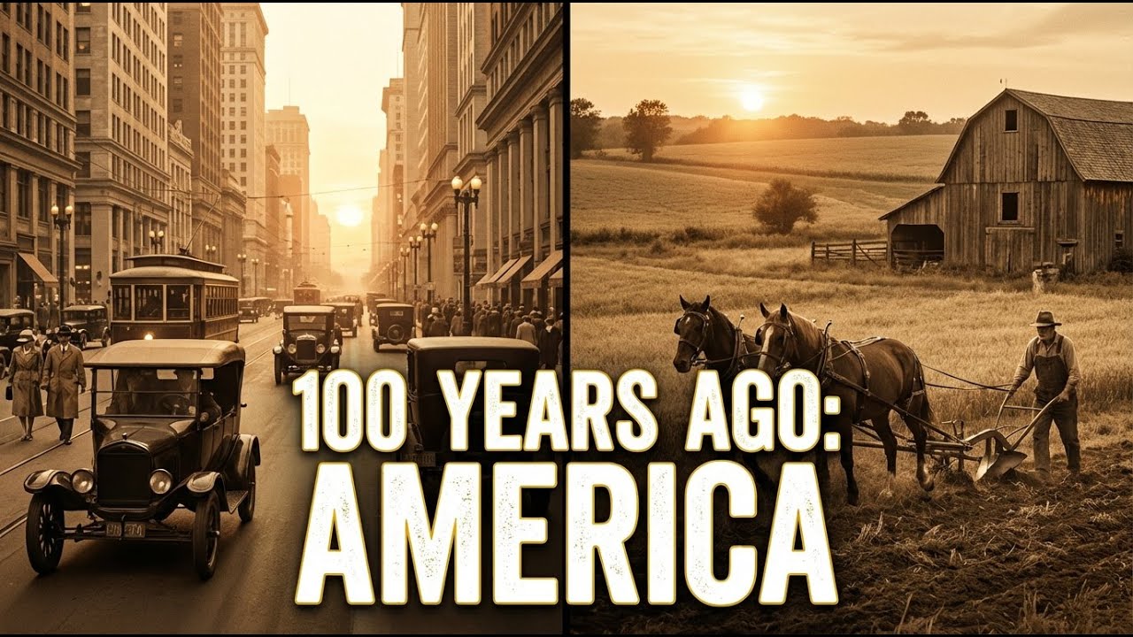 America 100 Years Ago: Life in 1924 Seen Like Never Before - YouTube