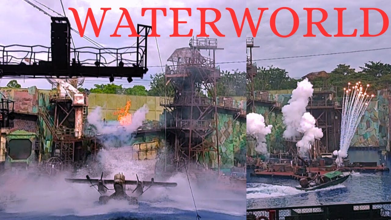 WaterWorld Stunt Show,Universal Studios Singapore||| - YouTube
