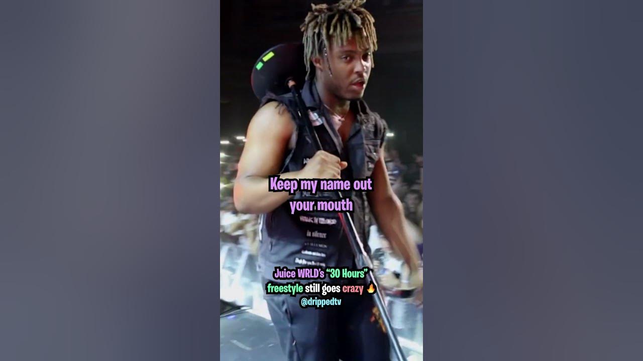 Juice Wrlds 30 Hours Freestyle Goes Crazy 🔥 Youtube