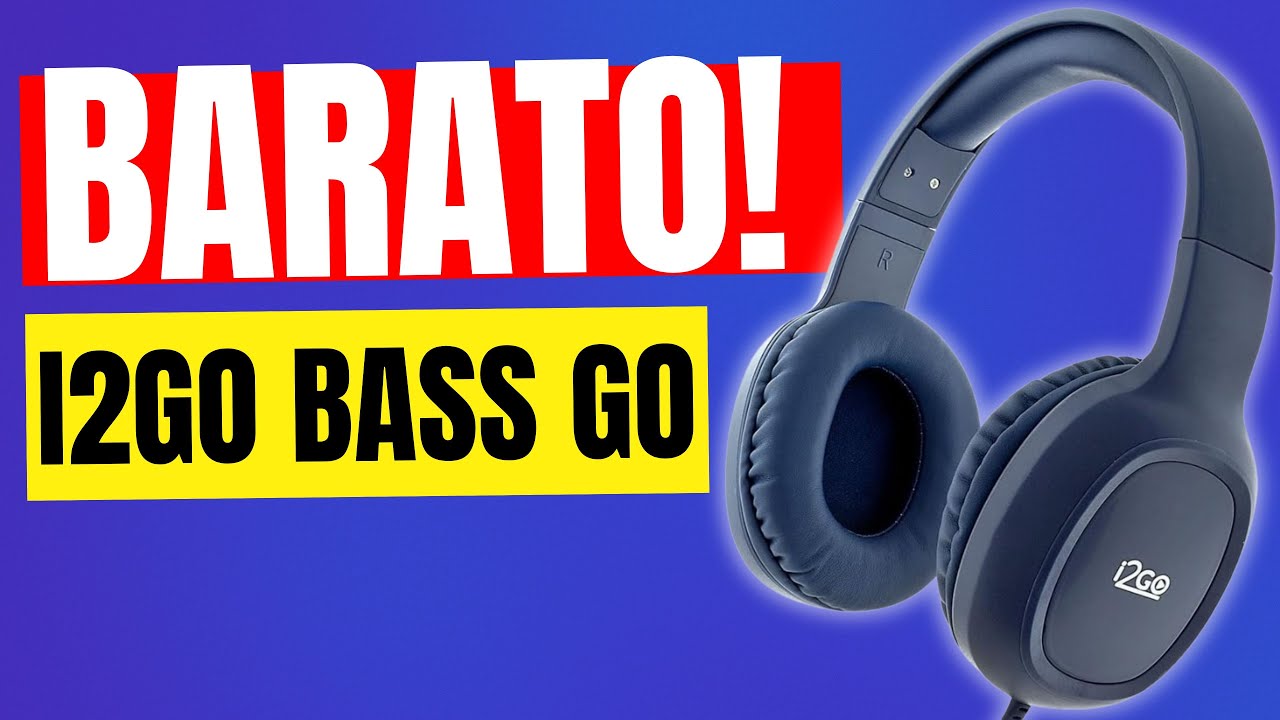 Review HeadPhone Bass GO Deep Blue I2GO (HeadPhone Baratinho) - YouTube