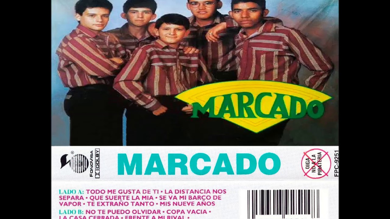 Grupo Marcado-No Te Puedo Olvidar - YouTube