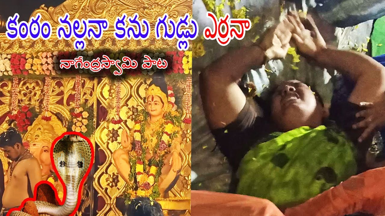 Kantam Nallana Kanugudlu Errana .Naganna song II ayyappa bhajana - YouTube