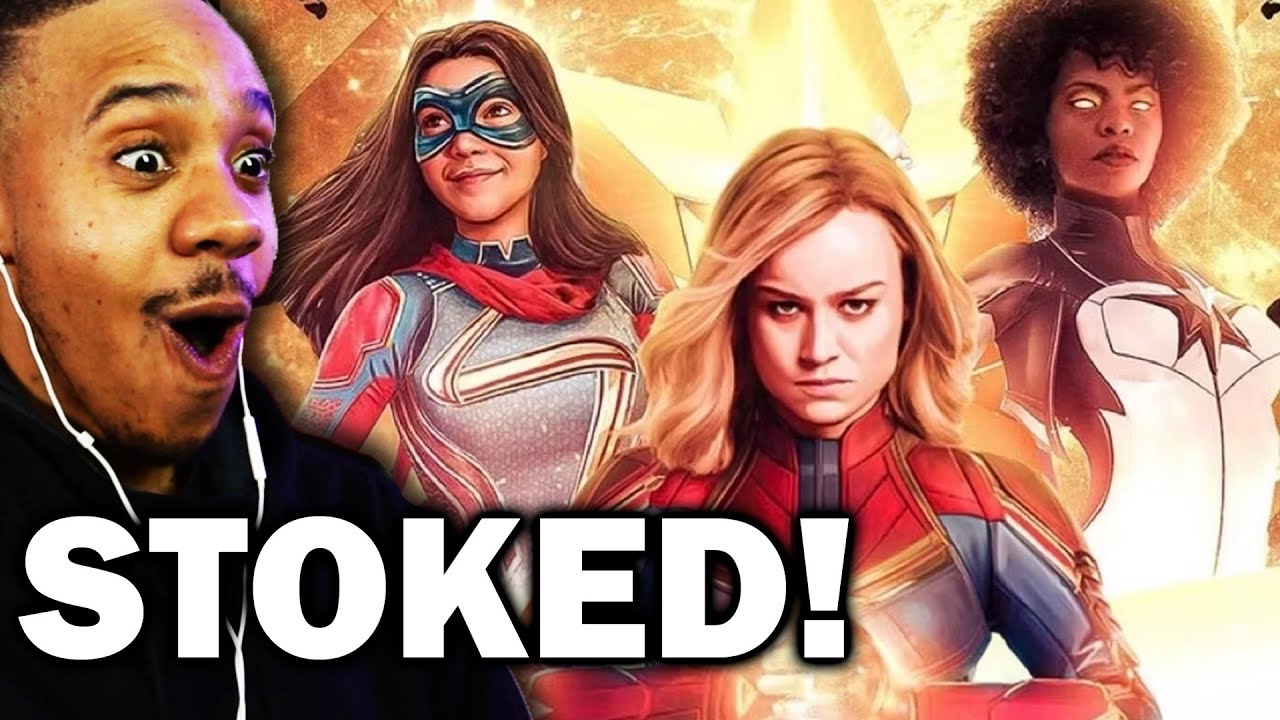 I WANT IT *RIGHT NOW!* The Marvels Teaser Trailer REACTION! - YouTube