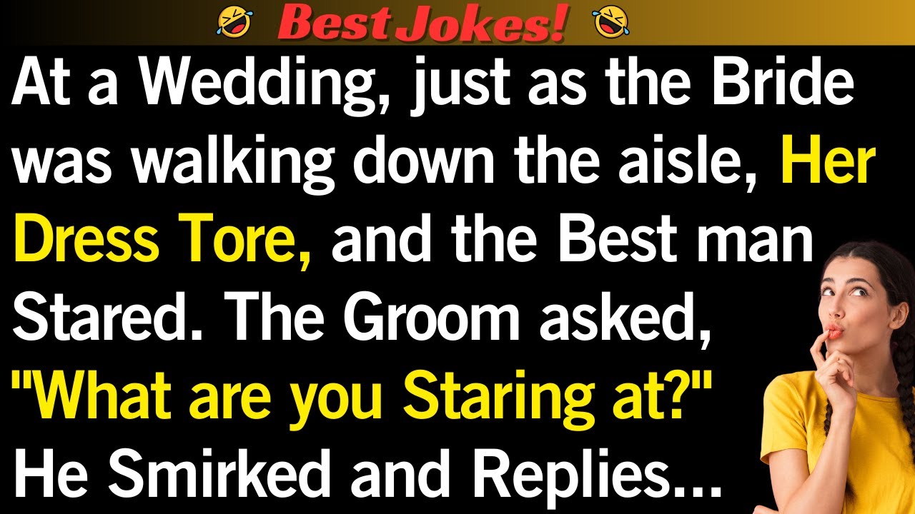 🤣 When the Best Man Went Too Far, the Groom Had the Perfect Response ...