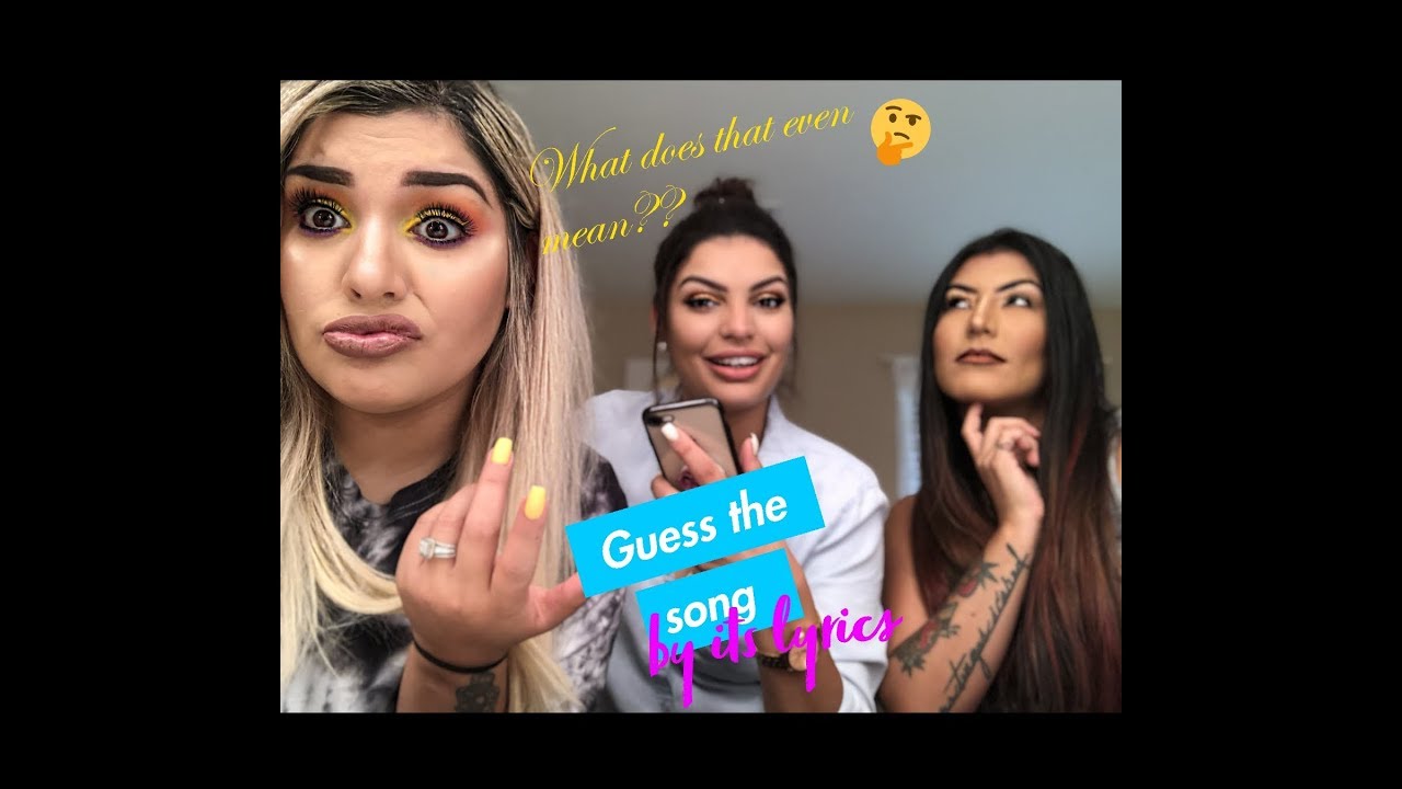 Guess the Song by Its Lyrics Challenge - YouTube