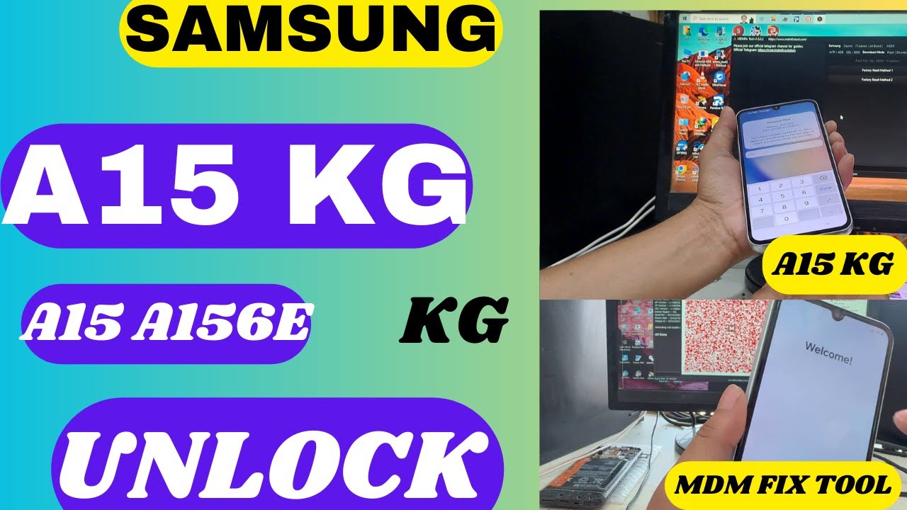 SAMSUNG A15 KG UNLOCK || SAM A15 5G KG LOCK REMOVE | HOW TO KG REMOVE SAMSUNG A15 [A 156E ...