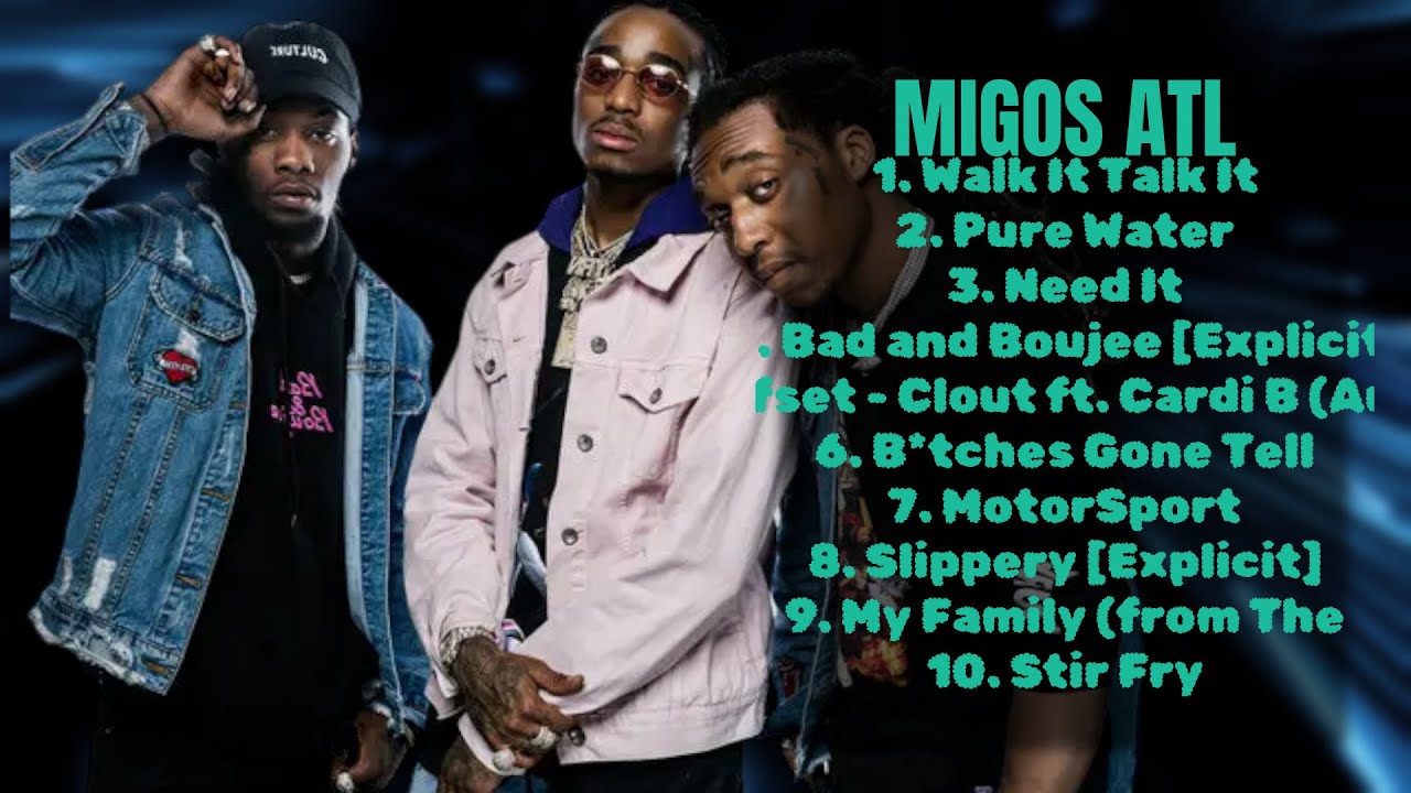 Migos ATL-Year's essential hits anthology-Peak-Performance Playlist ...