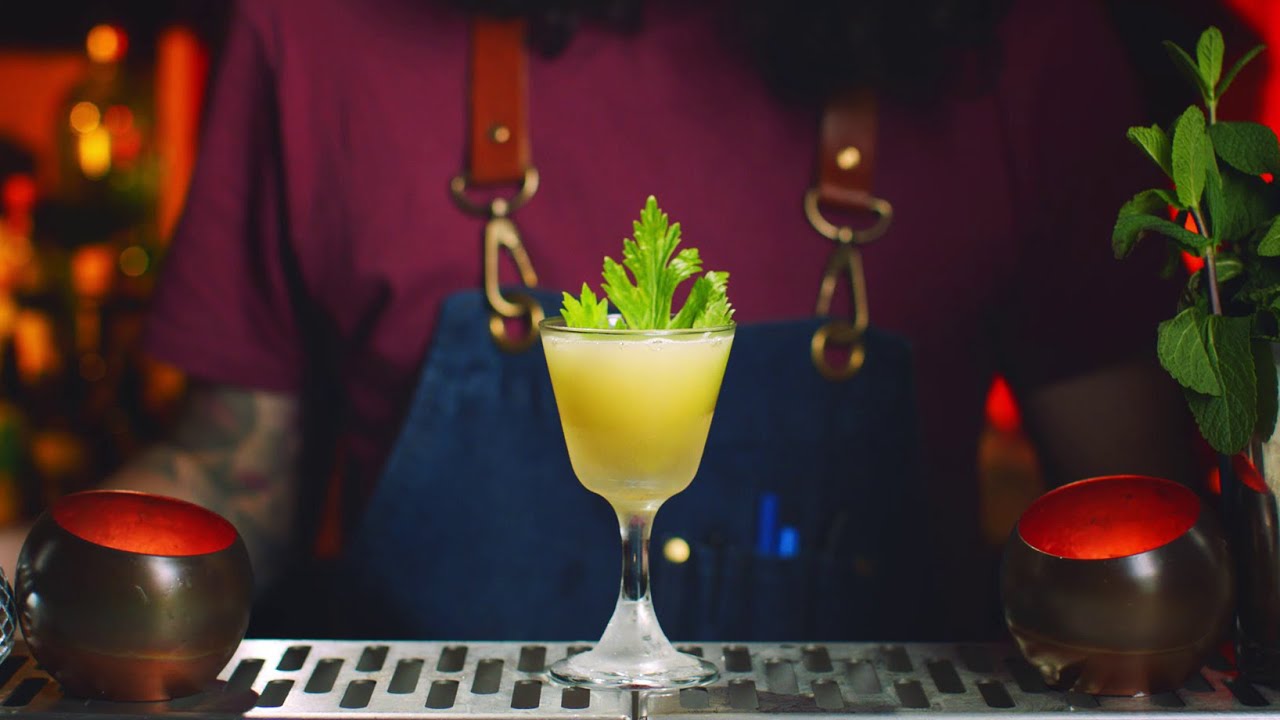 The Golden Mile - Rye Whiskey Cocktail | Delightful Drinks - YouTube