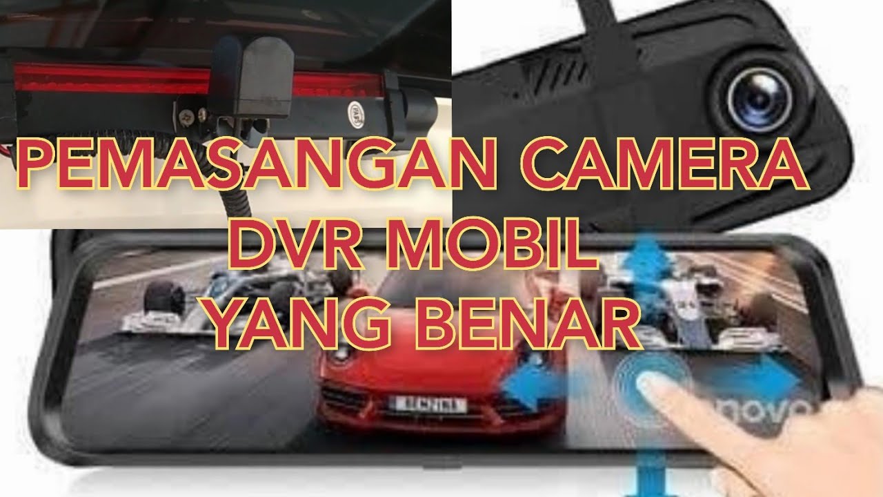 Pasang DVR Mobil Merk Lenovo - YouTube