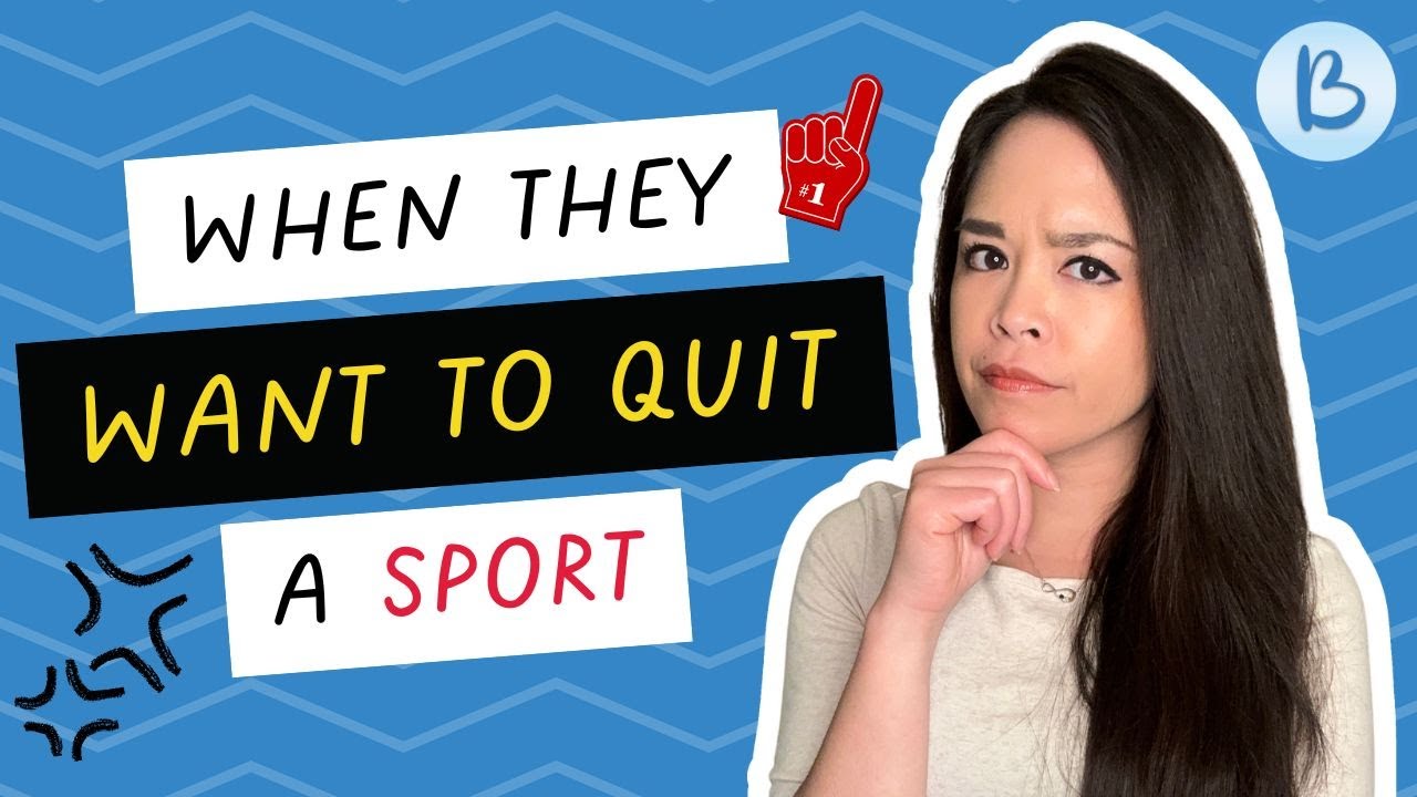 What to do when your CHILD WANTS TO QUIT their SPORT 🙅‍♀️🚴‍♀️ - YouTube