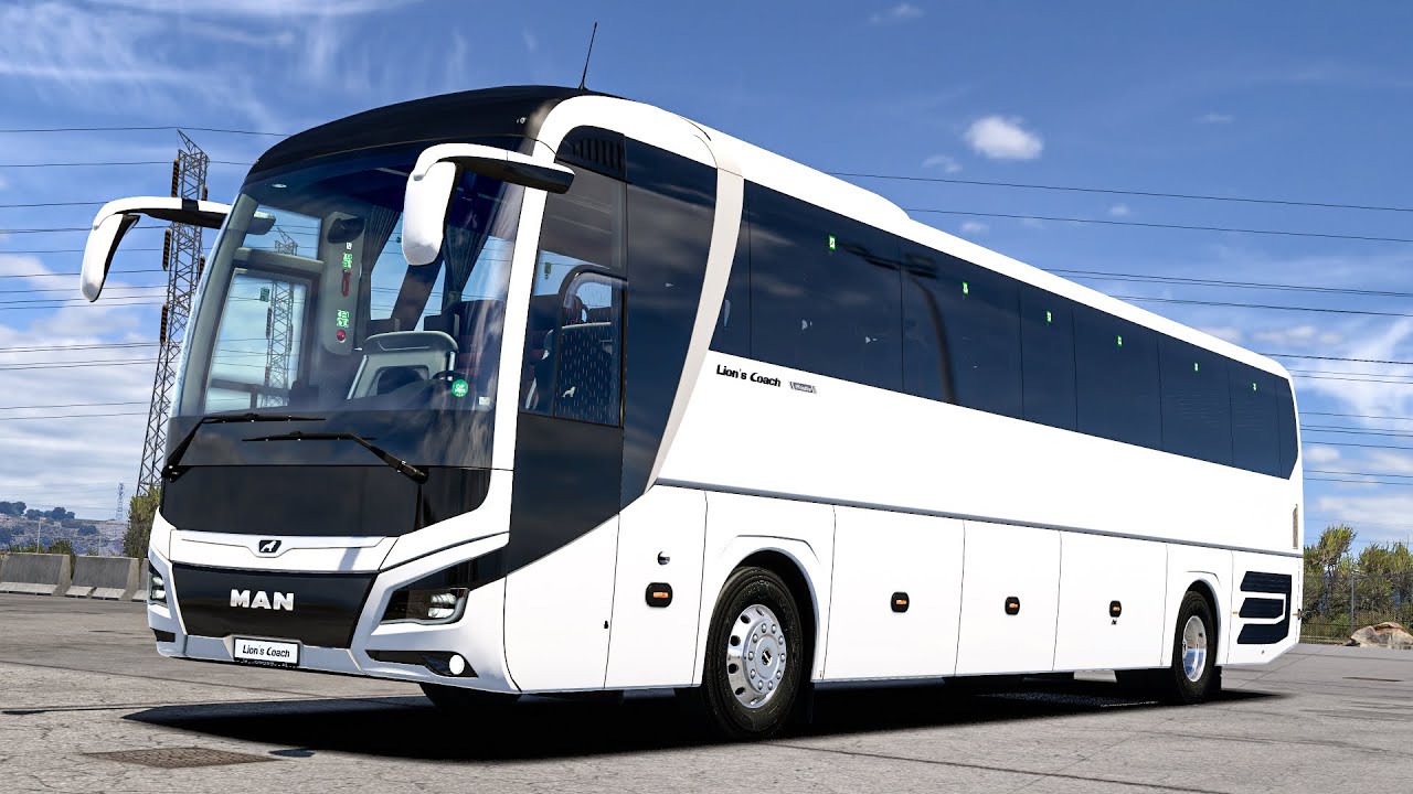 New MAN Lion's Coach 2023 (Early Access) | ETS2 1.49 Bus mods - YouTube
