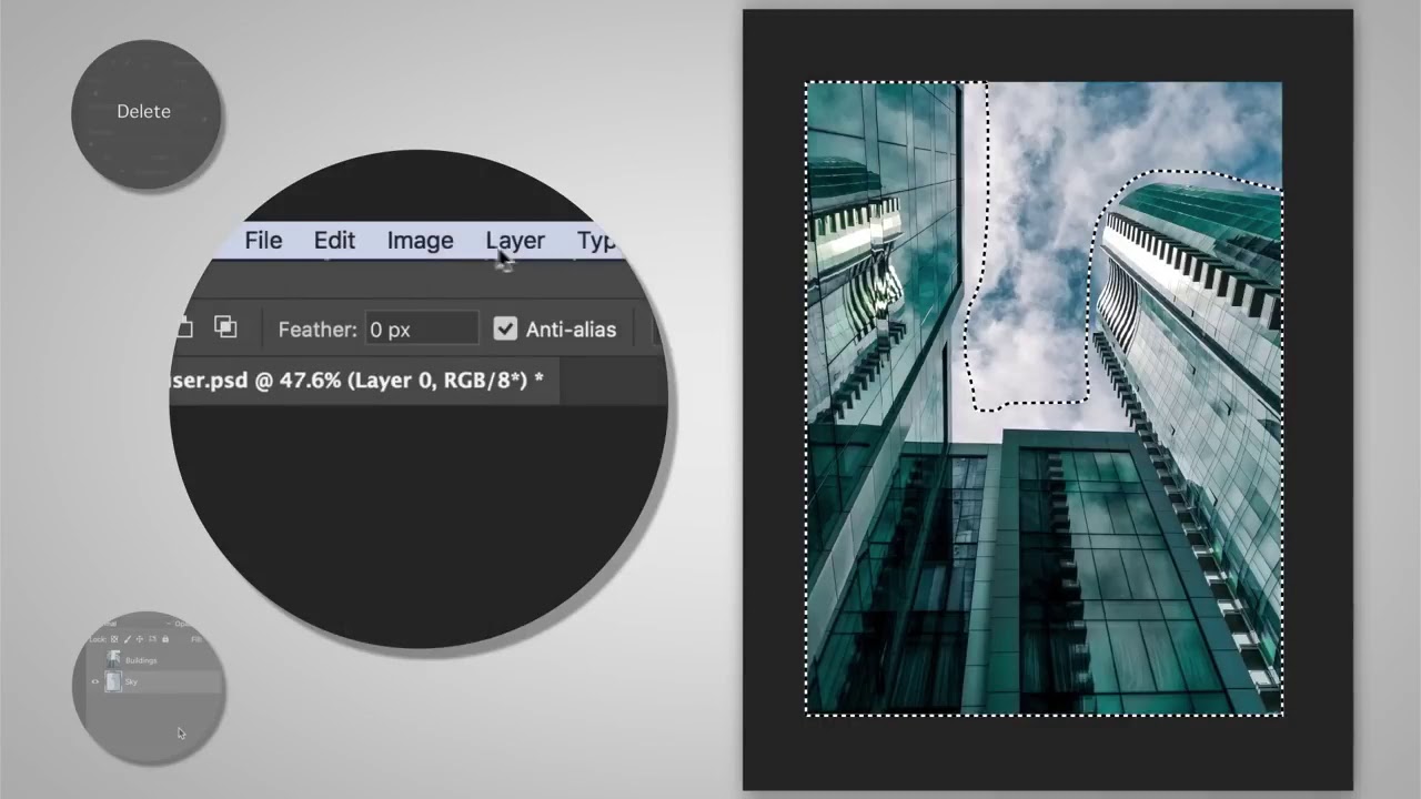 How to Make a Parallax Motion Effect in Photoshop - YouTube