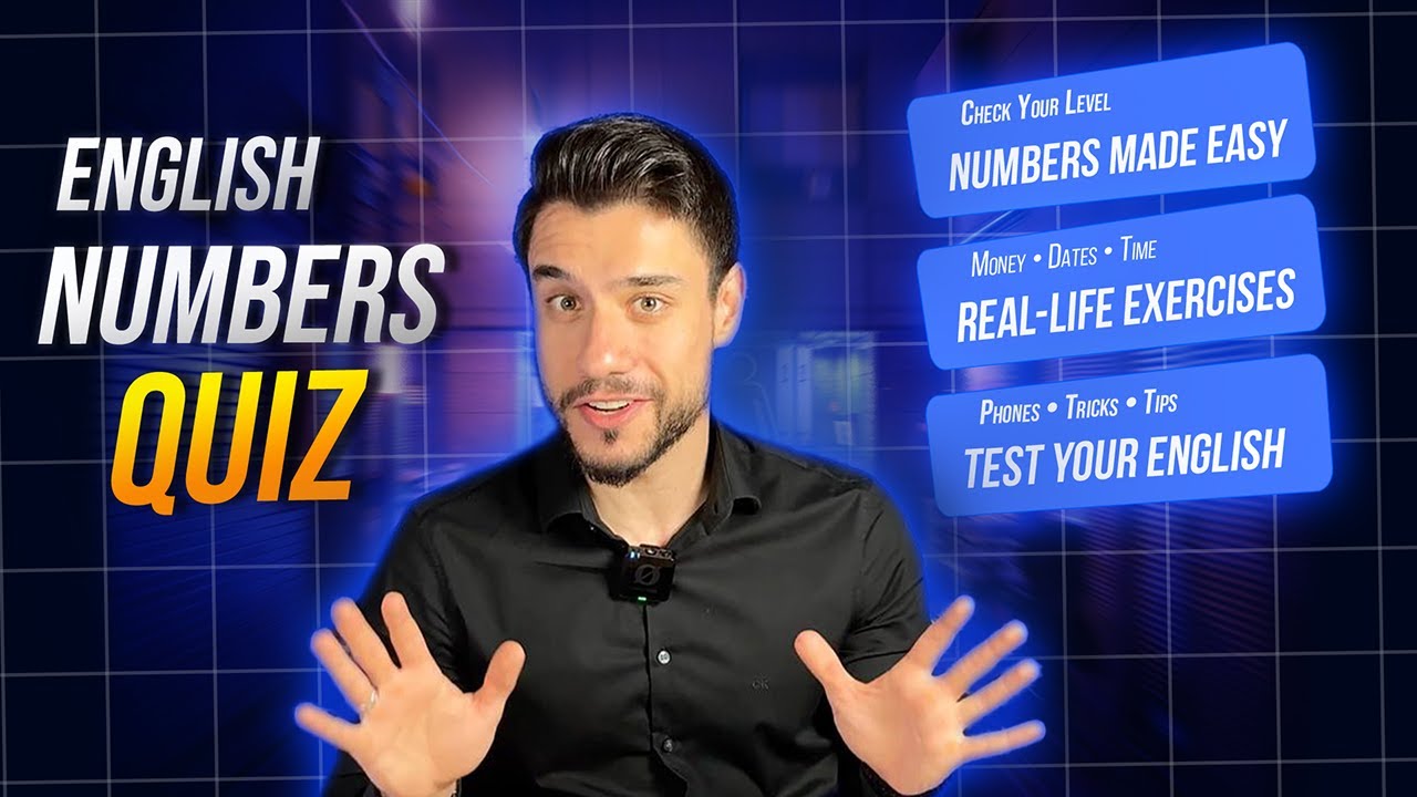 English Numbers Quiz – Phone Numbers, Dates, Time & Money Practice ...