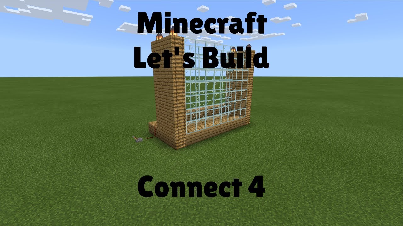 Minecraft Let's Build #5: Connect 4 - YouTube