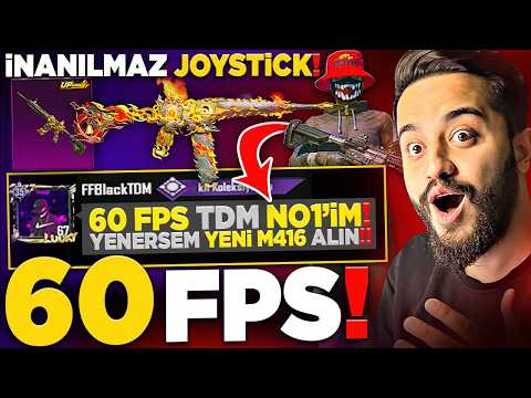 YENİLİRSEM ALEV M416 ALIYORUM! 60 FPS NO 1 GELDİ! PUBG Mobile