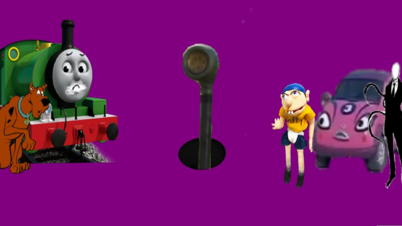 (Gaming Contacts Percy Cici Scooby Slender Man & Jeffy) - YouTube
