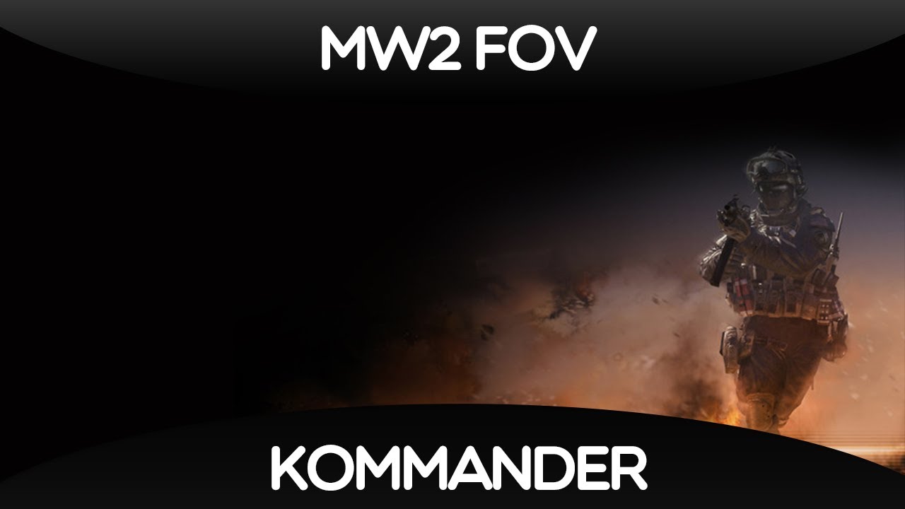 Como aumentar o FOV do MW2 Multiplayer - YouTube