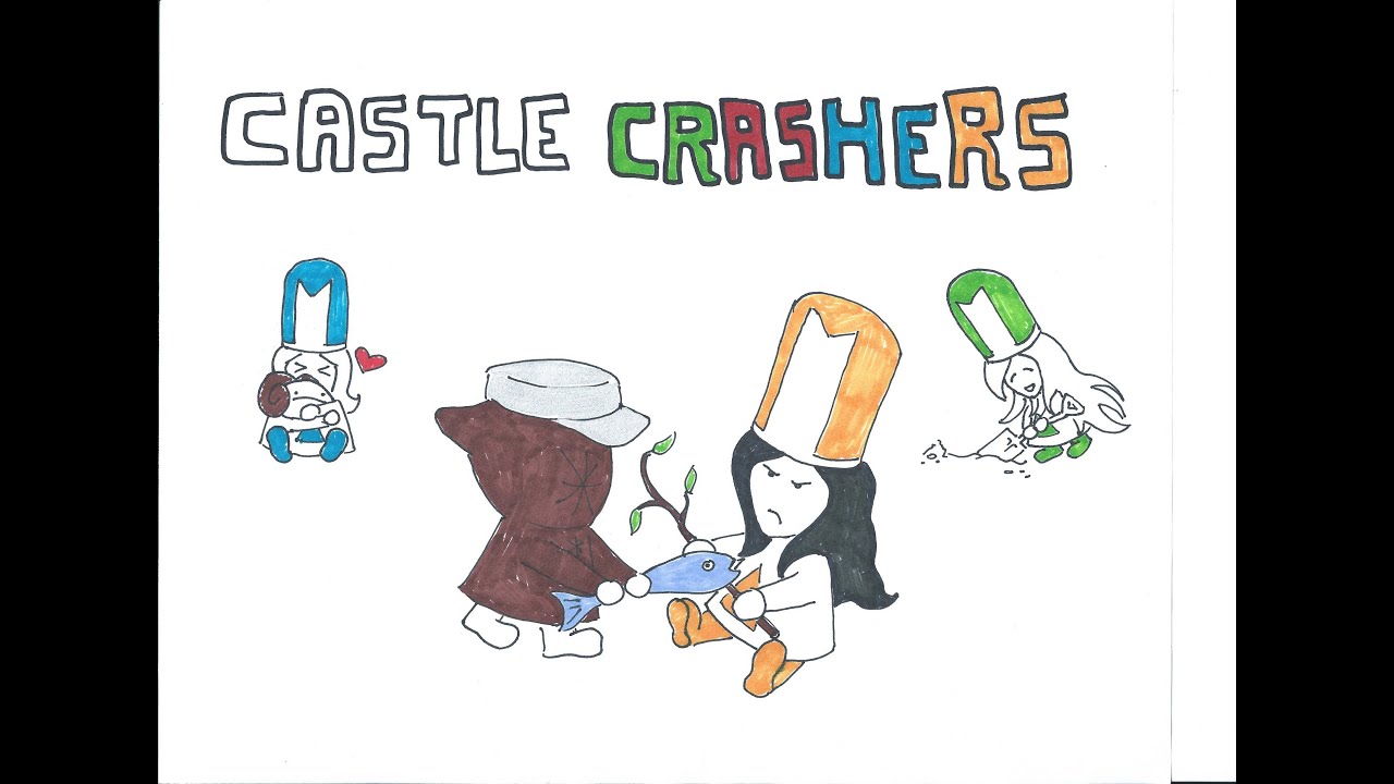 Castle Crashers -part 3- Jumping the Sharks - YouTube
