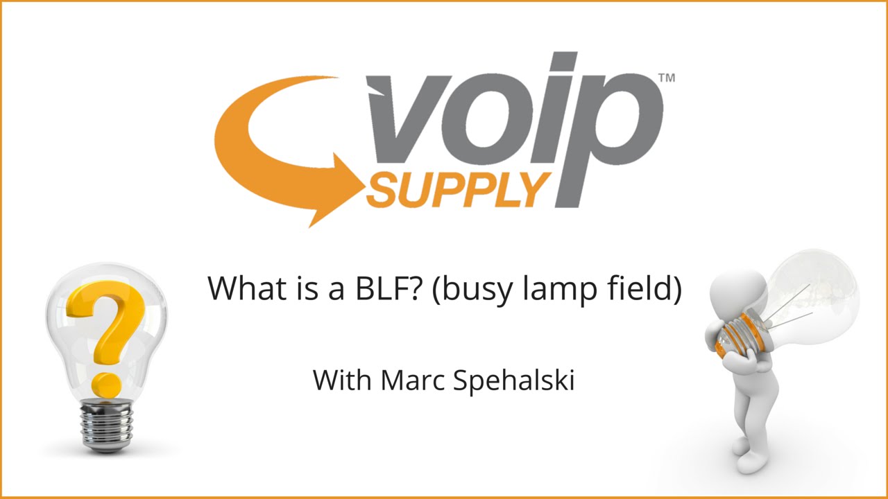 What is a BLF? With Marc Spehalski | VoIP Supply - YouTube