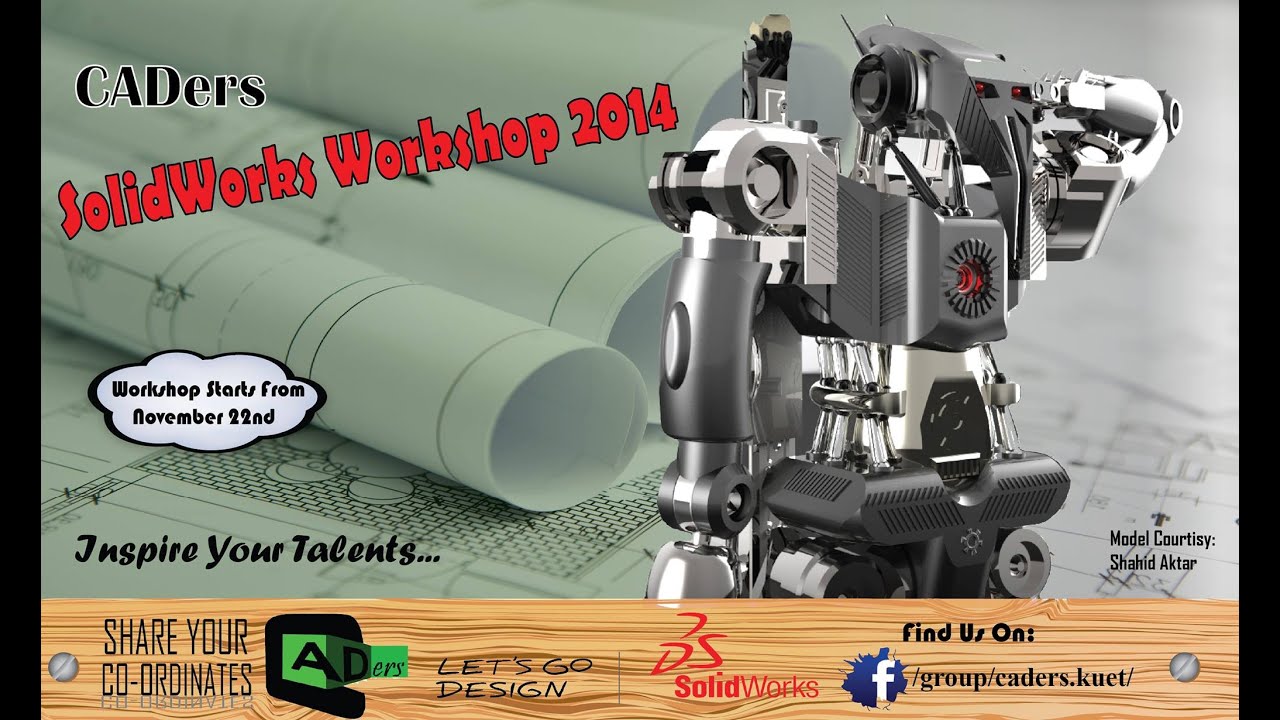 CADers SolidWorks Bangla Tutorial : Surface Tools - YouTube