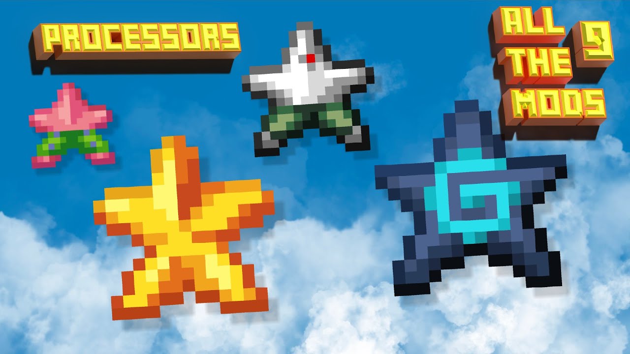 ATM 9! Autocrafting Processors and Catch Up || Journey to the Greg Star ...