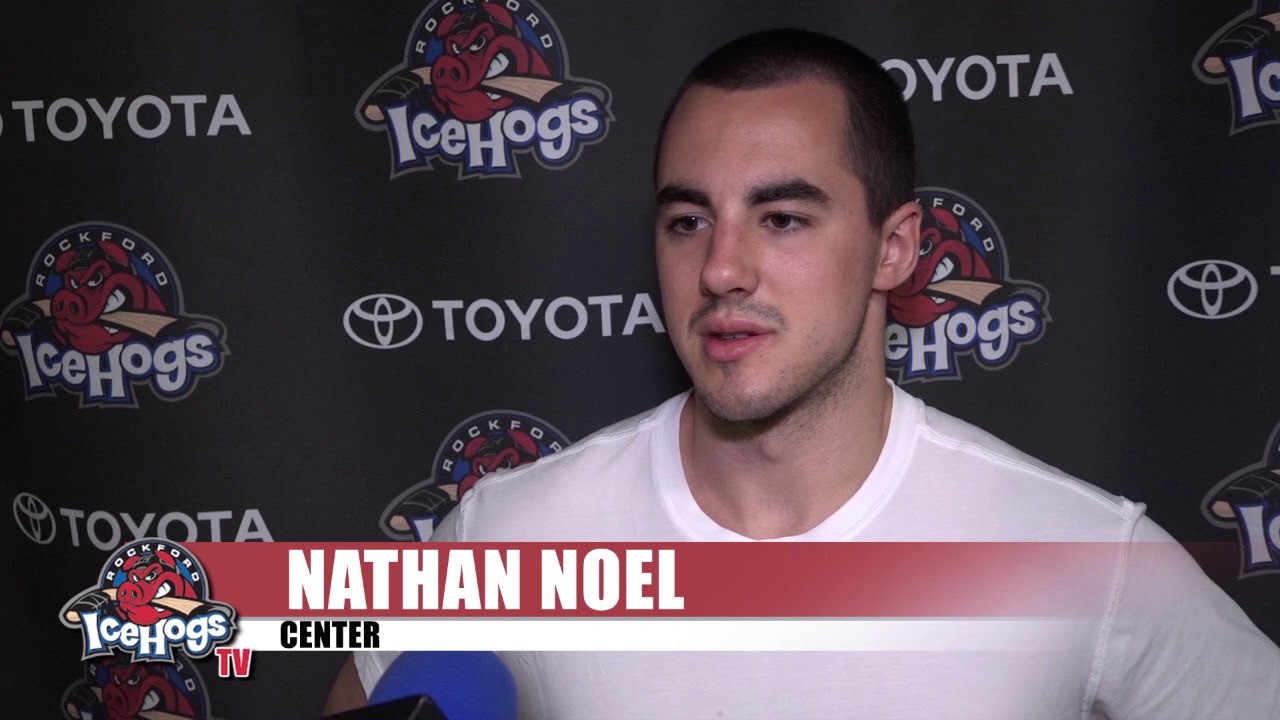 2018 IceHogs Exit Interview: Nathan Noel - YouTube