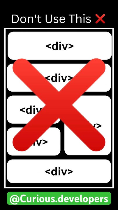 Right Way To Use Tags In Htmlhtml Webdesign Css Webdevelopment