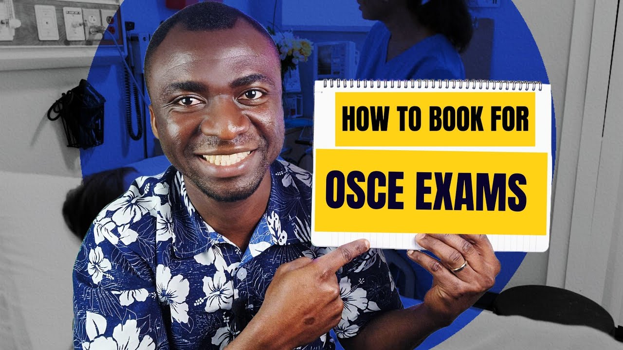 HOW TO BOOK FOR UK NMC OSCE EXAMS IN 10 MINS - YouTube