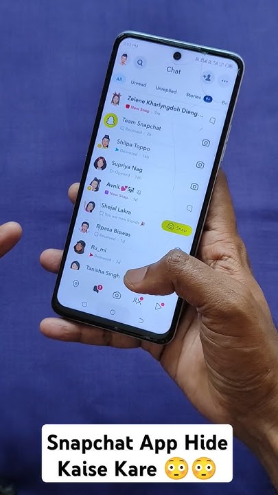 Snapchat App Hide Kaise Kare | How To Hide Snapchat App | Snapchat Hide😳 - YouTube