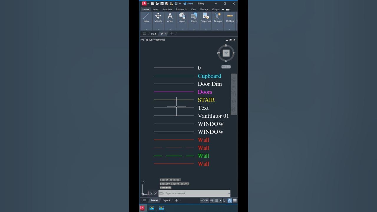 😲 Unlock amazing CAD Lisp: Auto-Generate layer legend! 🌈 #shorts | autocad_shorts - YouTube