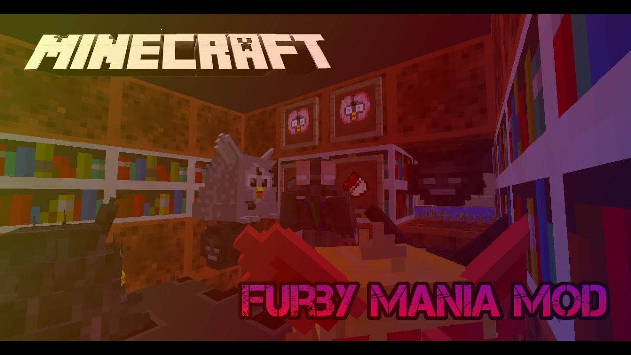 Minecraft Mod #19 The Furby Mania Mod w/The_Killer - YouTube