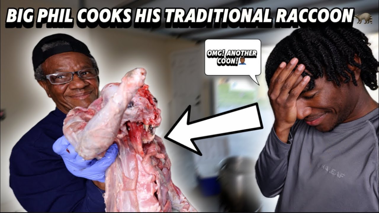 Big Phil Cooked His Raccoon The Conventional (Traditional) Way ...