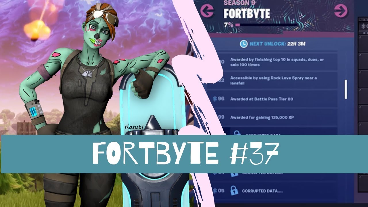 FORTBYTE #37 UBICACION EXACTA! (FORTNITE FORTBITE 37) PARQUE PLACENTERO ...