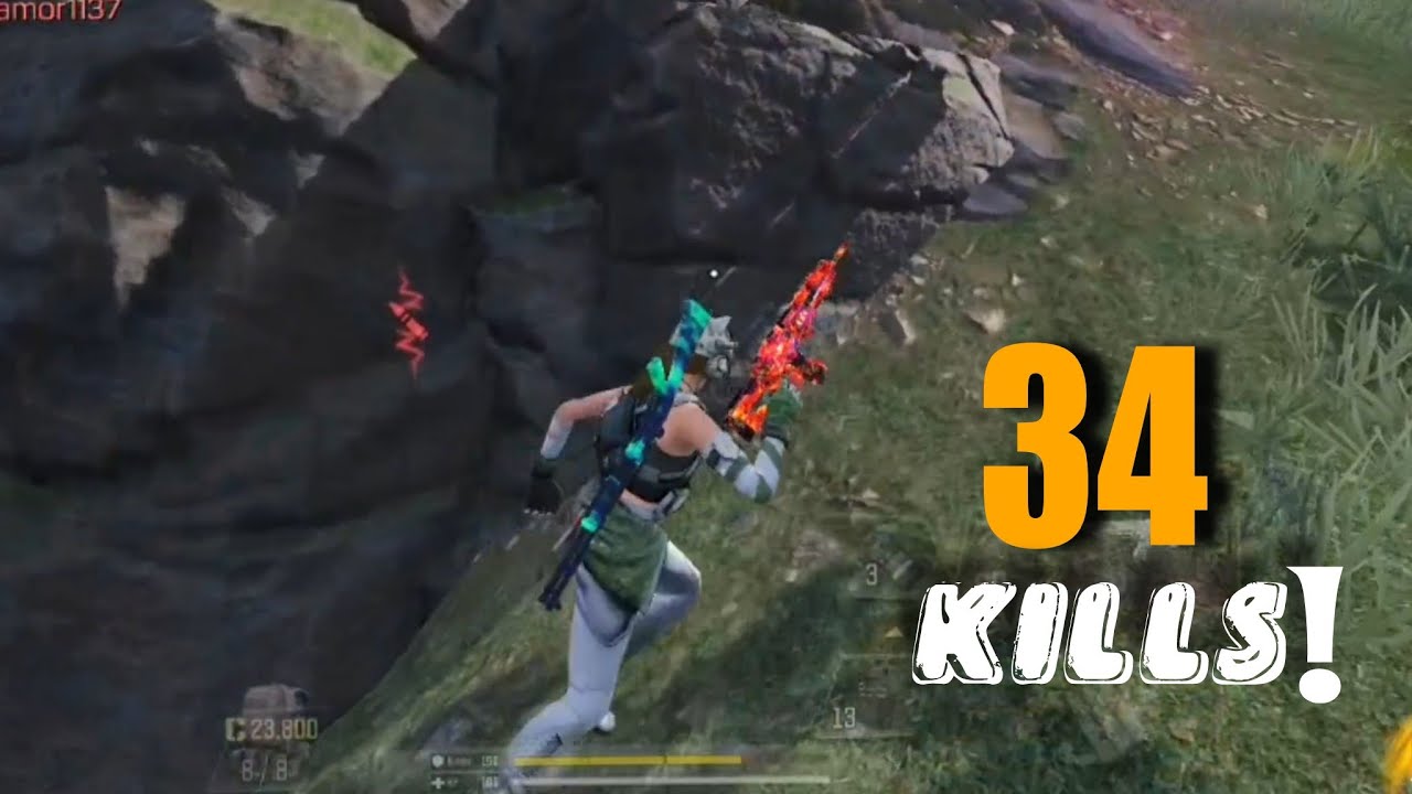 34 Kills Solo vs Squad 😱 | COD Mobile BR Insane Clutch & Full ...