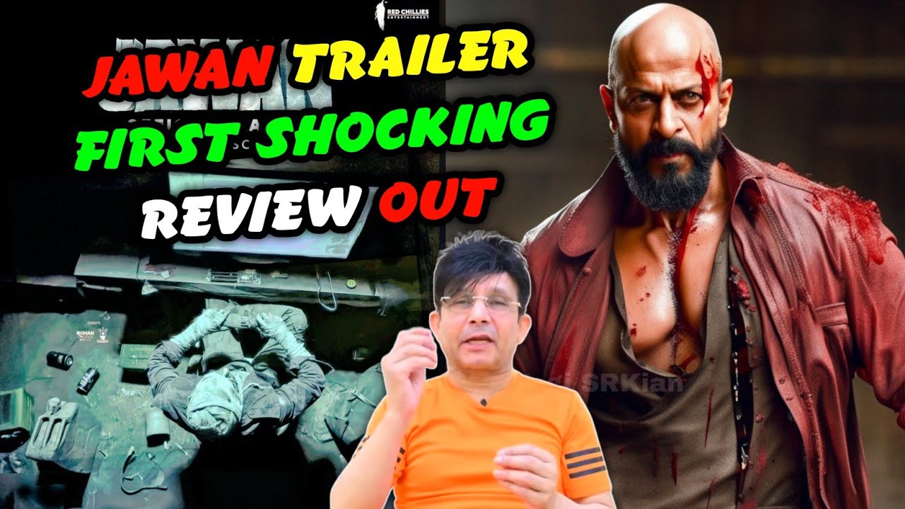 Jawan Trailer 1st Shocking Review OUT 😱😍🔥 | Jawan Trailer Release Date ...