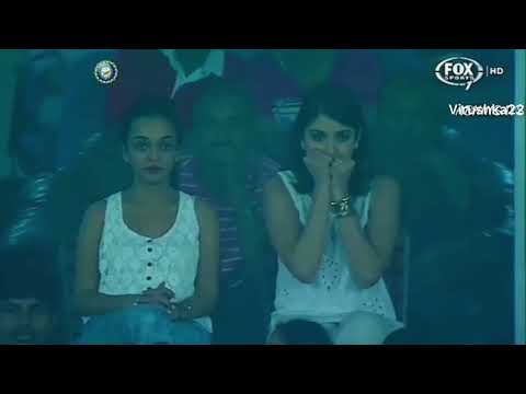 Anushka Sharma’ First appearance in stadium❤️