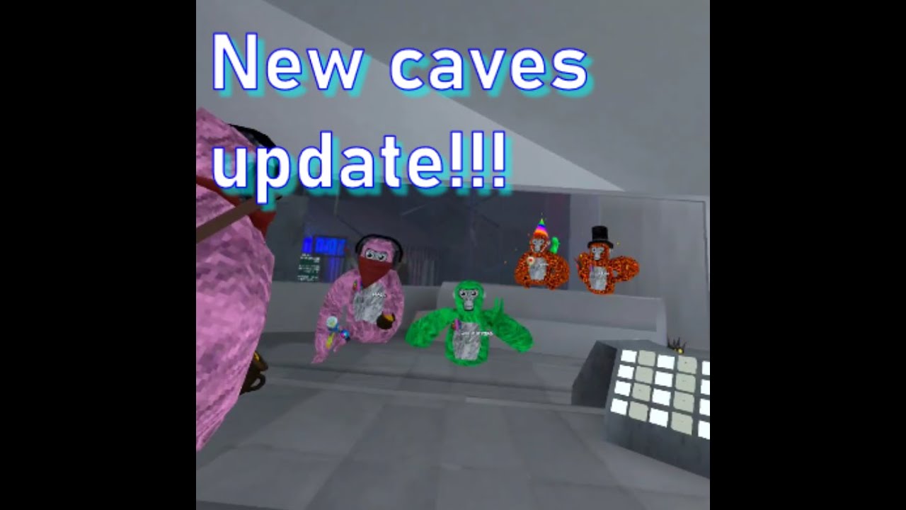 New Gorilla Tag caves update!!! - YouTube
