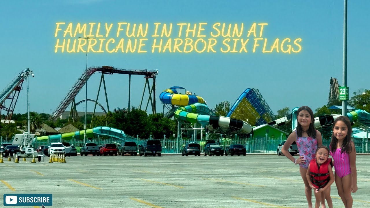 Family Fun in the Sun at Hurricane Harbor Six Flags 🌞💖🌊 - YouTube
