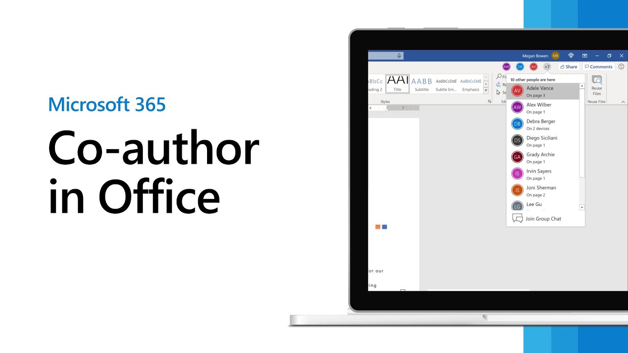 Collaborate with others - Microsoft Support - YouTube